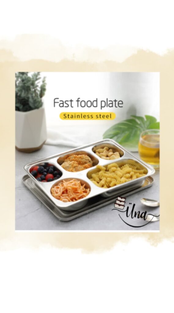 1300ml Meal Plate - Una Boxes